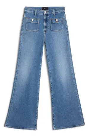 7 For All Mankind Modern Dojo High-waist Flare Jeans