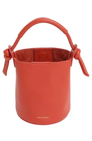 MANSUR GAVRIEL Mini Mini Fortuna Bucket Bag - Pomodoro