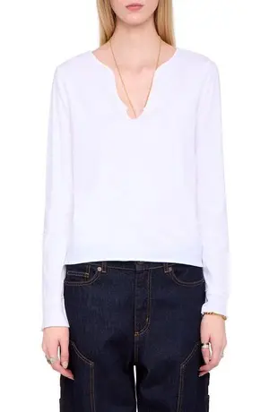Zadig&voltaire Long Sleeve T-shirts For Women