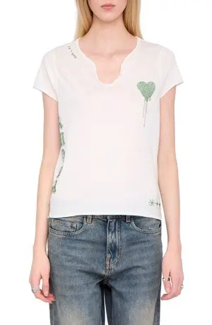Zadig&voltaire Keyhole T-shirts For Women