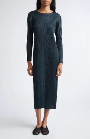 Pleats Please Issey Miyake Midi Day Dresses