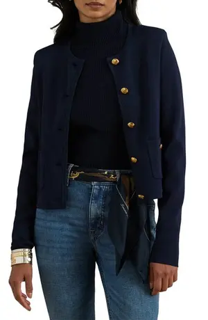 Ralph Lauren Button Detailed Jackets For Women