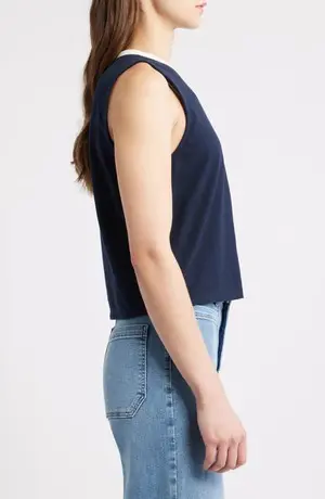 FRAME Piqué Pocket Tank