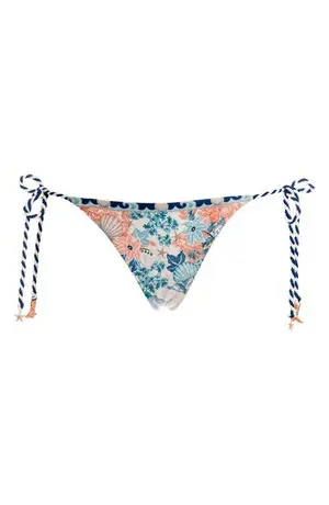 Agua Bendita Alegria Sereia Bikini Bottoms - Blue