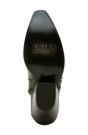 Ariat Jade X Toe Cowboy Boot - Luxe Caviar Croc Print