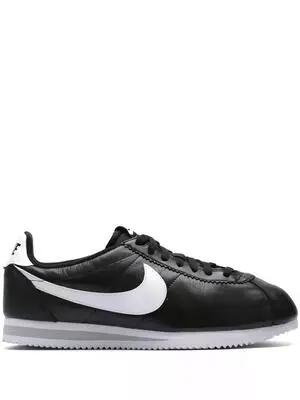 Nike Classic Cortez Premium Sneakers - Black