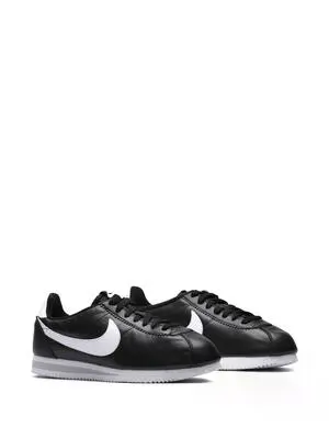 Nike Classic Cortez Premium Sneakers - Black