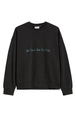 Carhartt Work In Progress No Play Embroidered Sweatshirt