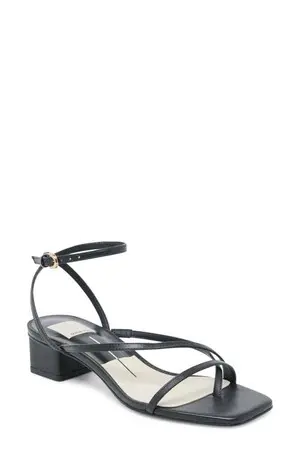 Dolce Vita Karlos Ankle Strap Sandal - Black Leather