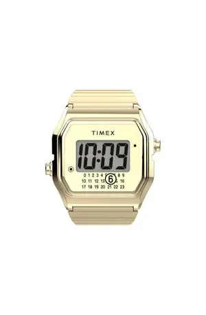 Timex® X Mm6 Maison Margiela T80 Digital Ring Watch - Gold