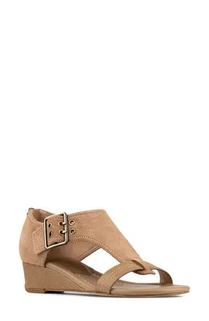 DONALD PLINER Wedge Sandal - Tobacco
