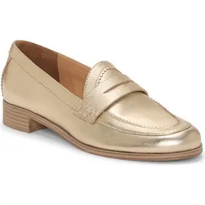 Vince Camuto Clarette Penny Loafer - Egyptian Gold