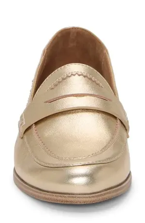Vince Camuto Clarette Penny Loafer - Egyptian Gold