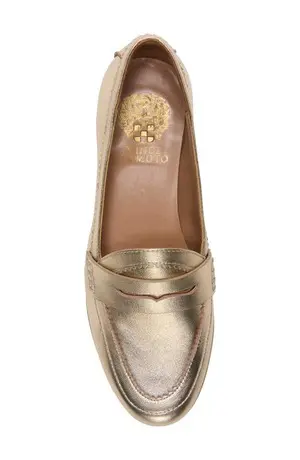 Vince Camuto Clarette Penny Loafer - Egyptian Gold