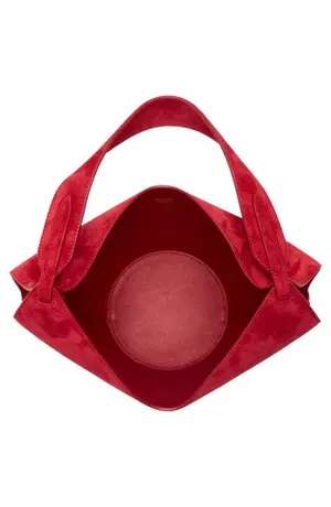 Khaite Mini Lotus Top Handle Bag - Ruby