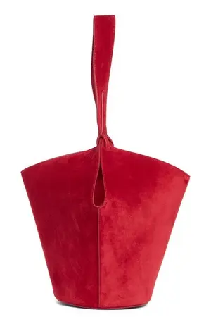 Khaite Mini Lotus Top Handle Bag - Ruby
