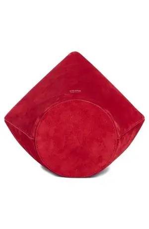 Khaite Mini Lotus Top Handle Bag - Ruby
