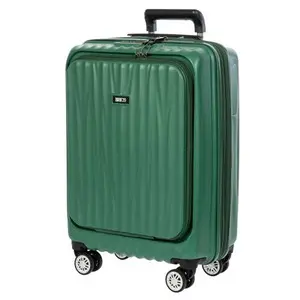 Bric'S Cervia Expandable Carry-on Spinner Luggage With Front Pocket - Dark Emerald