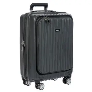 Bric'S Cervia 21" Spinner Carry-on With Front Pocket - Dark Grey