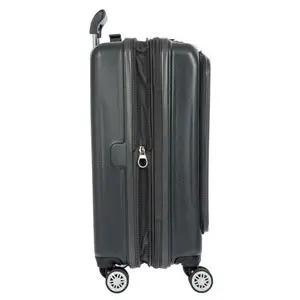 Bric'S Cervia 21" Spinner Carry-on With Front Pocket - Dark Grey