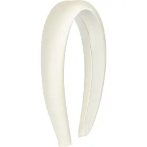 Chelsea28 Puff Satin Headband - Ivory