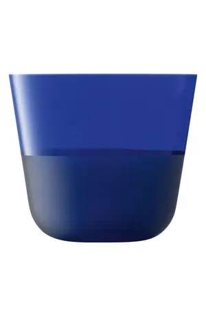 LSA Arc Contrast Set Of 4 Glass Tumblers - Blue