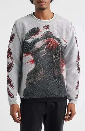 VERYRARE Jacquard Patterned Sweatshirt