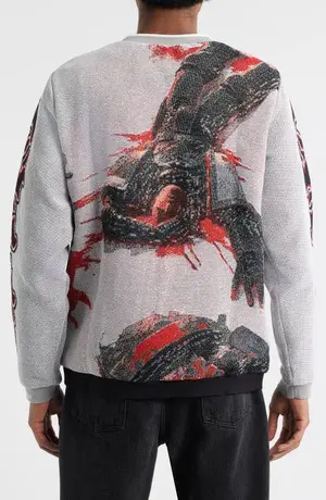 VERYRARE Jacquard Patterned Sweatshirt