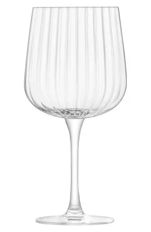 LSA Arc Flow Set Of 4 Wine Glasses - Clear