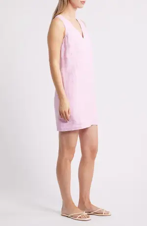 Tommy Bahama Sleeveless Linen Shift Dress
