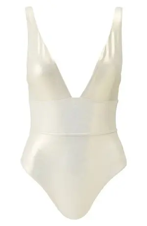 Melissa Odabash Caribbean Foil One-piece Swimsuit