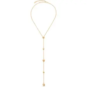 Ettika Pop The Bubbly Y-necklace - Gold