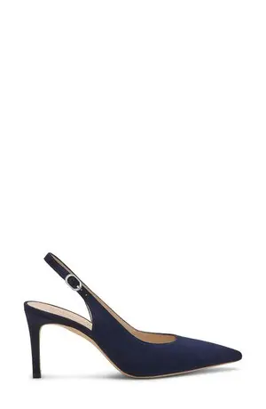 STUART WEITZMAN Power Slingback 75 Pump - Nice Blue