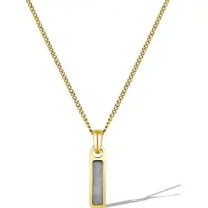 VINCERO Birthstone Pendant Necklace - Gold - April
