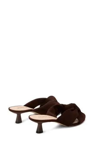 STUART WEITZMAN Soplaya Slide Sandal - Walnut