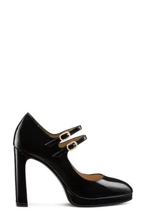 STUART WEITZMAN Babette Platform Mary Jane Pumps