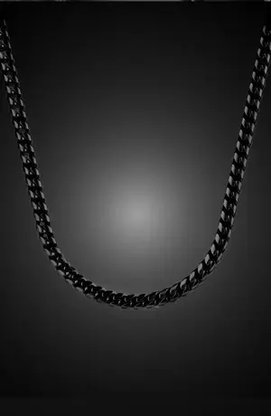 VINCERO Onyx Chain Necklace