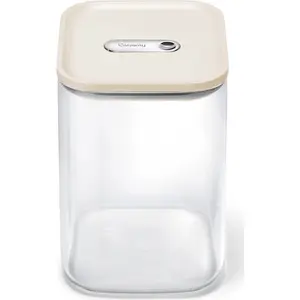 CARAWAY Large 4-quart Airtight Storage Container - Cream