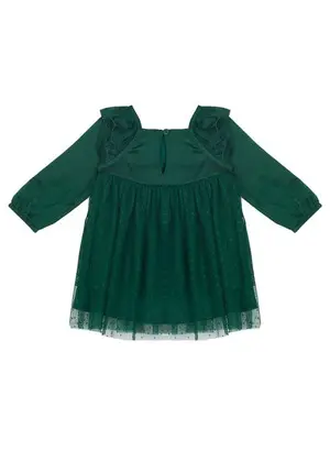 ISOBELLA & CHLOE Mistletoe Emerald Dress