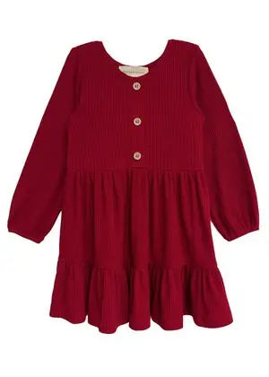 Mabel + Honey Button Detailed Day Dresses