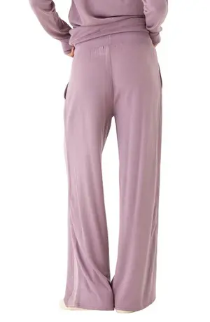 THREADS 4 THOUGHT Diane Fleece Wide Leg Sweatpants - Twilight