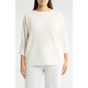 Kasper 3/4 Sleeve Knitwear For Women