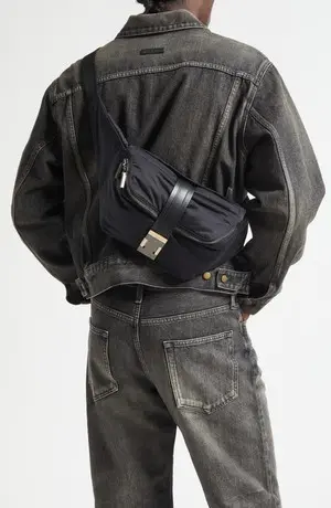CHRISTIAN LOUBOUTIN Nox Nylon Belt Bag