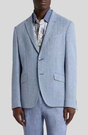 Etro Notched Lapel Coats For Men