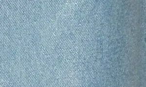 EDIKTED Shiny Wide Leg Jeans
