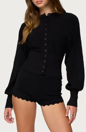 Edikted Trimmed Cardigans For Women