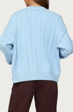 EDIKTED Joanie Wide Rib Cardigan