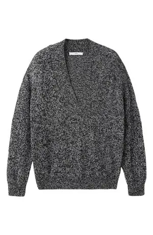 Mango Marled V-neck Sweater