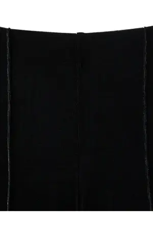 Mango Mid-rise Velvet Pants