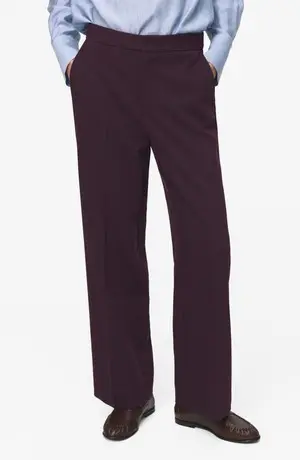 Mango High Rise Pants For Women